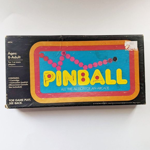 Milton Bradley | Video Games & Consoles | Pinball Cartridge For ...